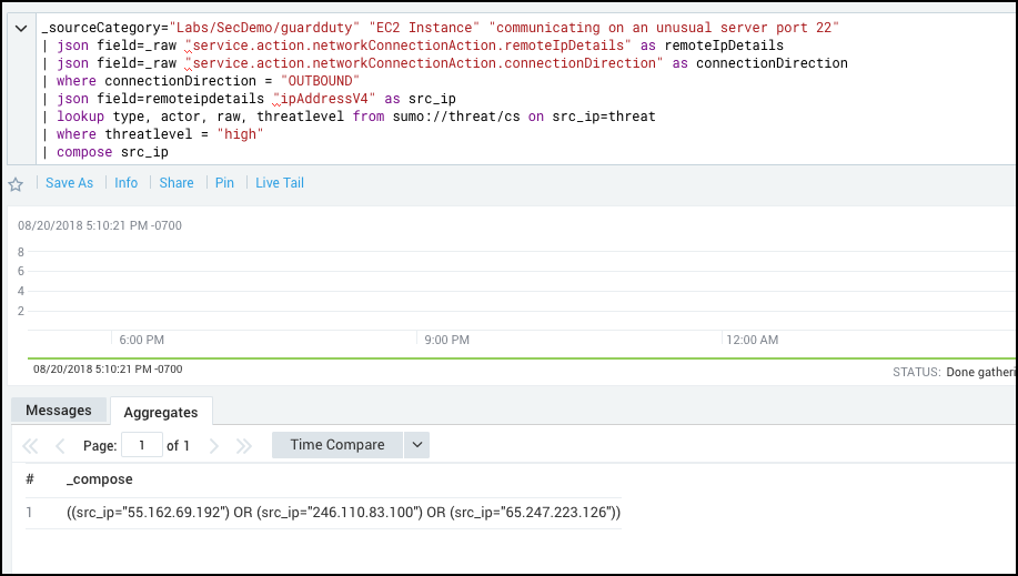 Subqueries | Sumo Logic Docs