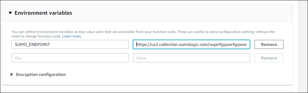 Create a Sumo Lambda Function | Sumo Logic Docs