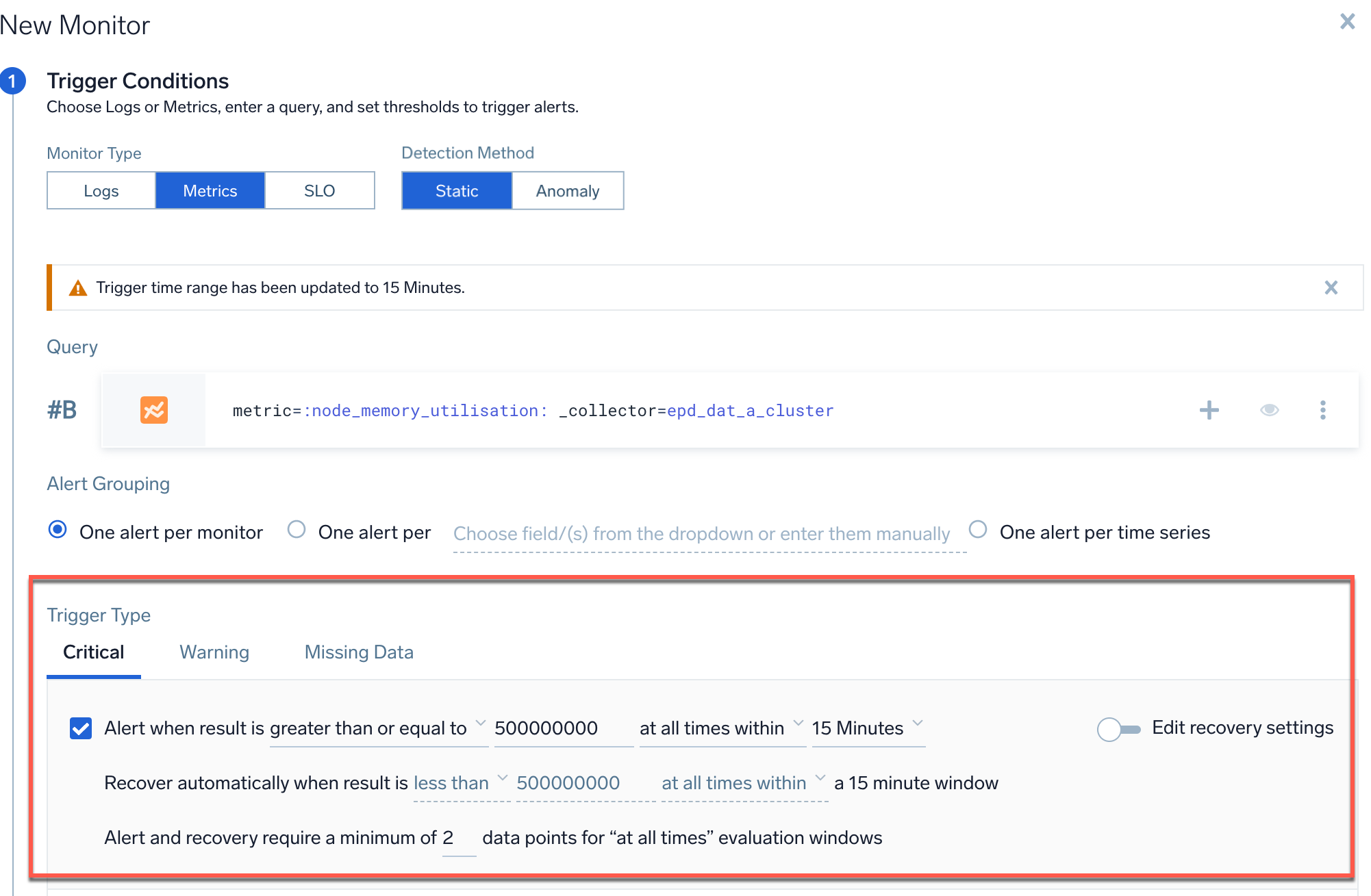 Create a New Monitor | Sumo Logic Docs