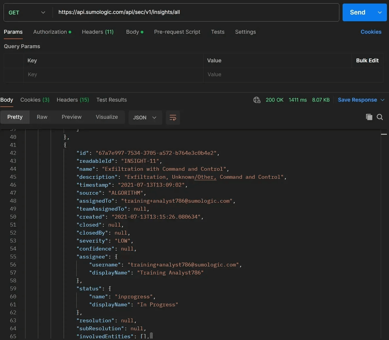 Introduction to Sumo Logic APIs | Sumo Logic Docs