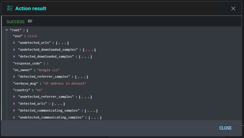 Integration Framework Output | Sumo Logic Docs