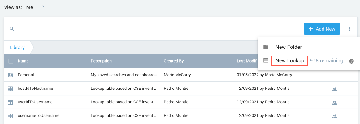 Save Inventory Data to a Lookup Table | Sumo Logic Docs