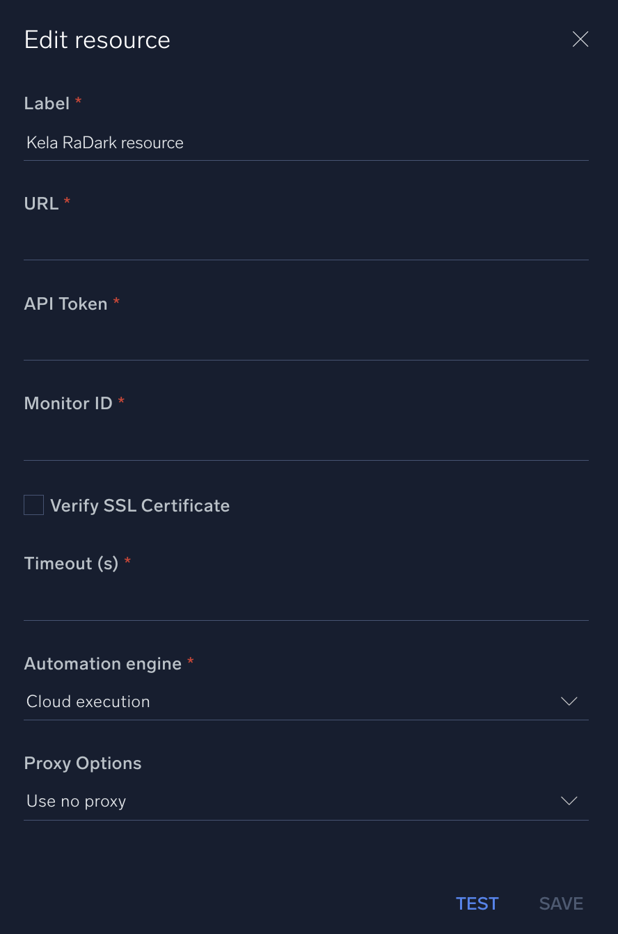 KELA RaDark | Sumo Logic Docs