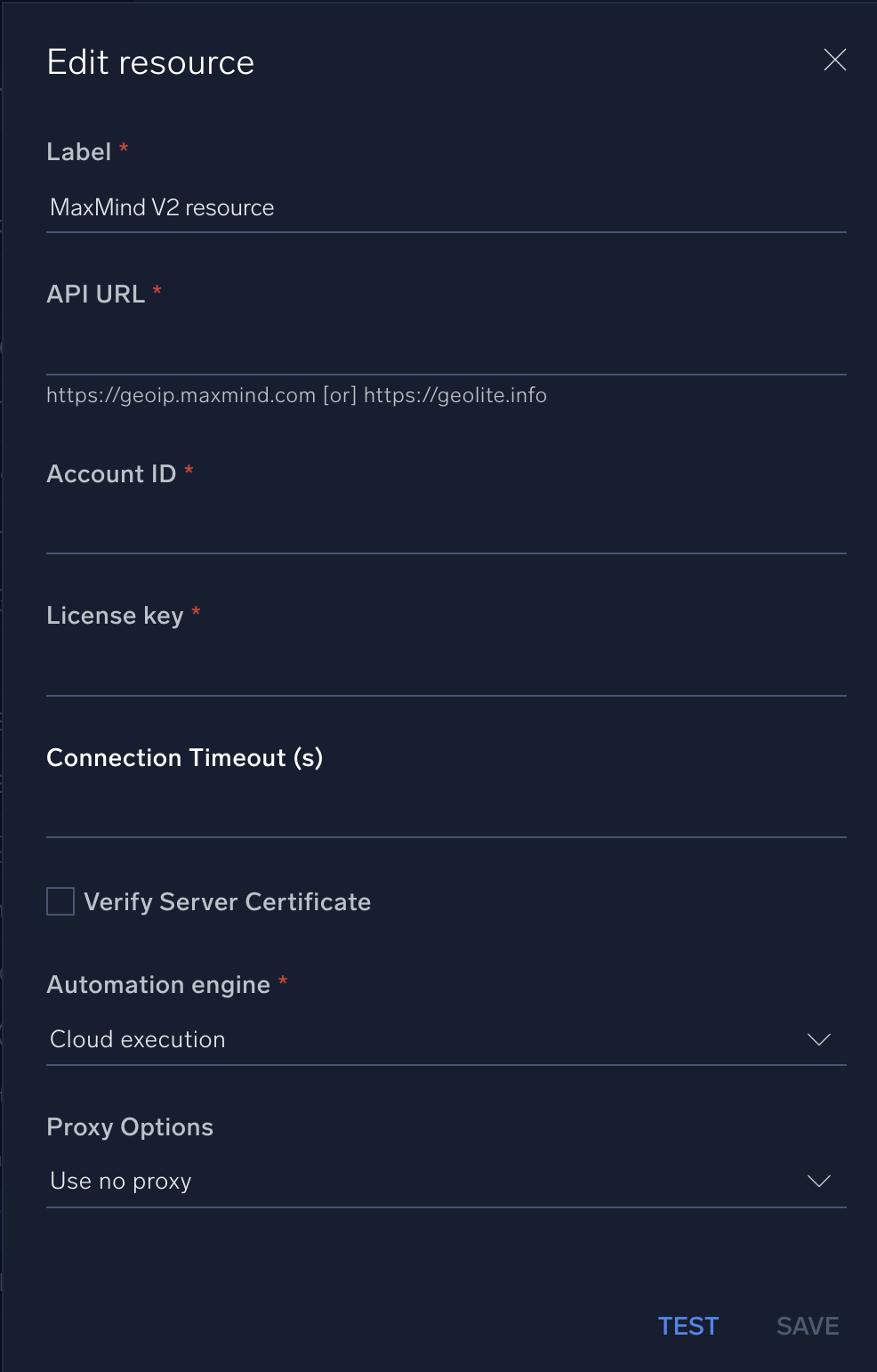 MaxMind V2 | Sumo Logic Docs
