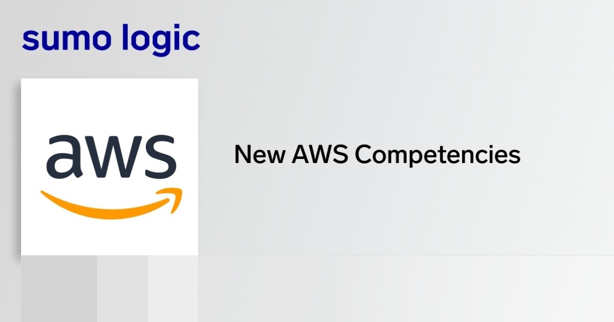 Stronger together: Sumo Logic and AWS partnership expands with five new competencies