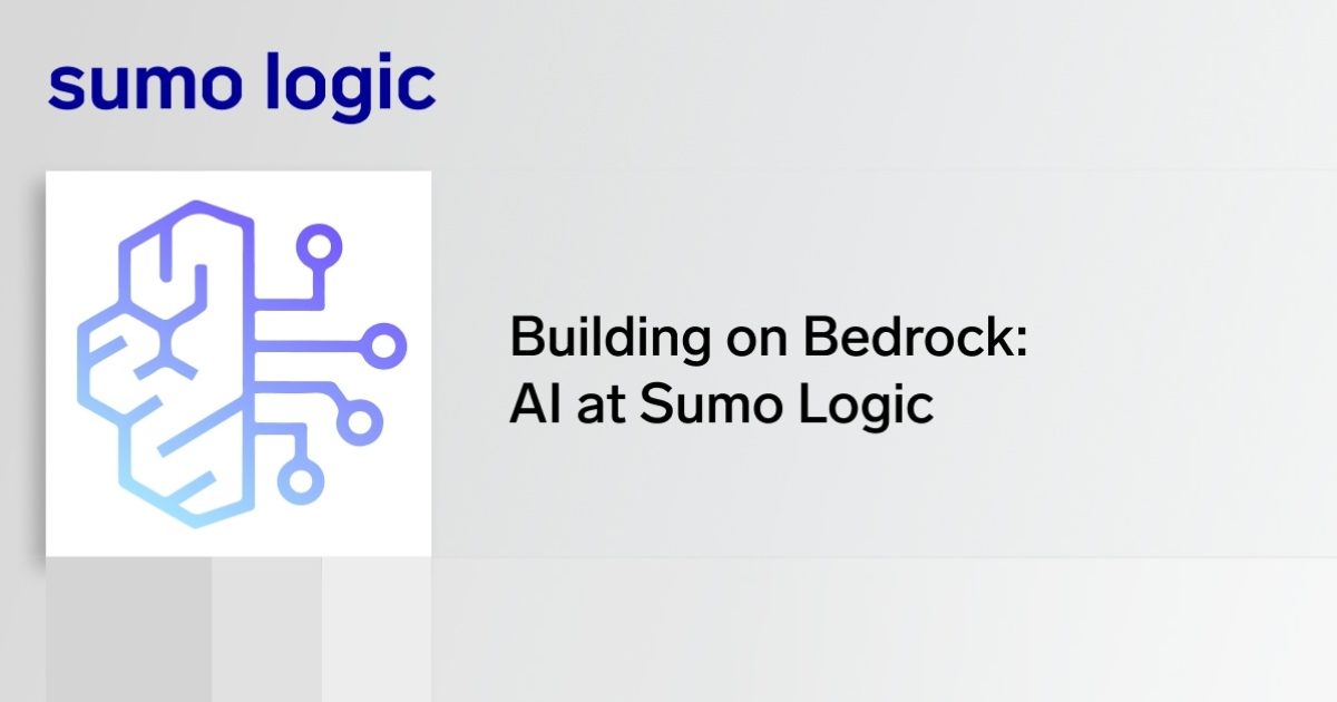 Differentiating Sumo Logic mo copilot using amazon bedrock