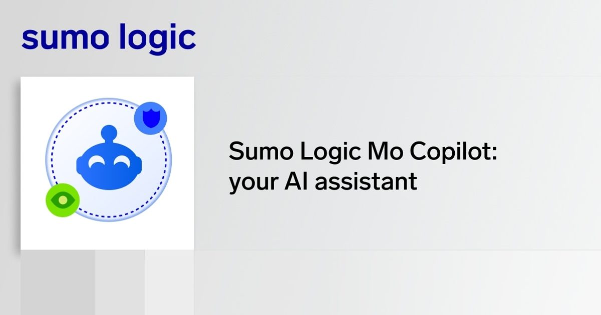 Sumo Logic mo copilot: ai assistant for faster incident response and simplified troubleshooting
