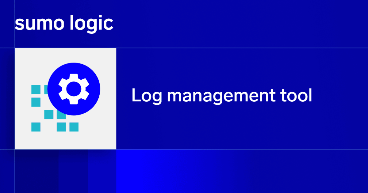 What is a log management tool?