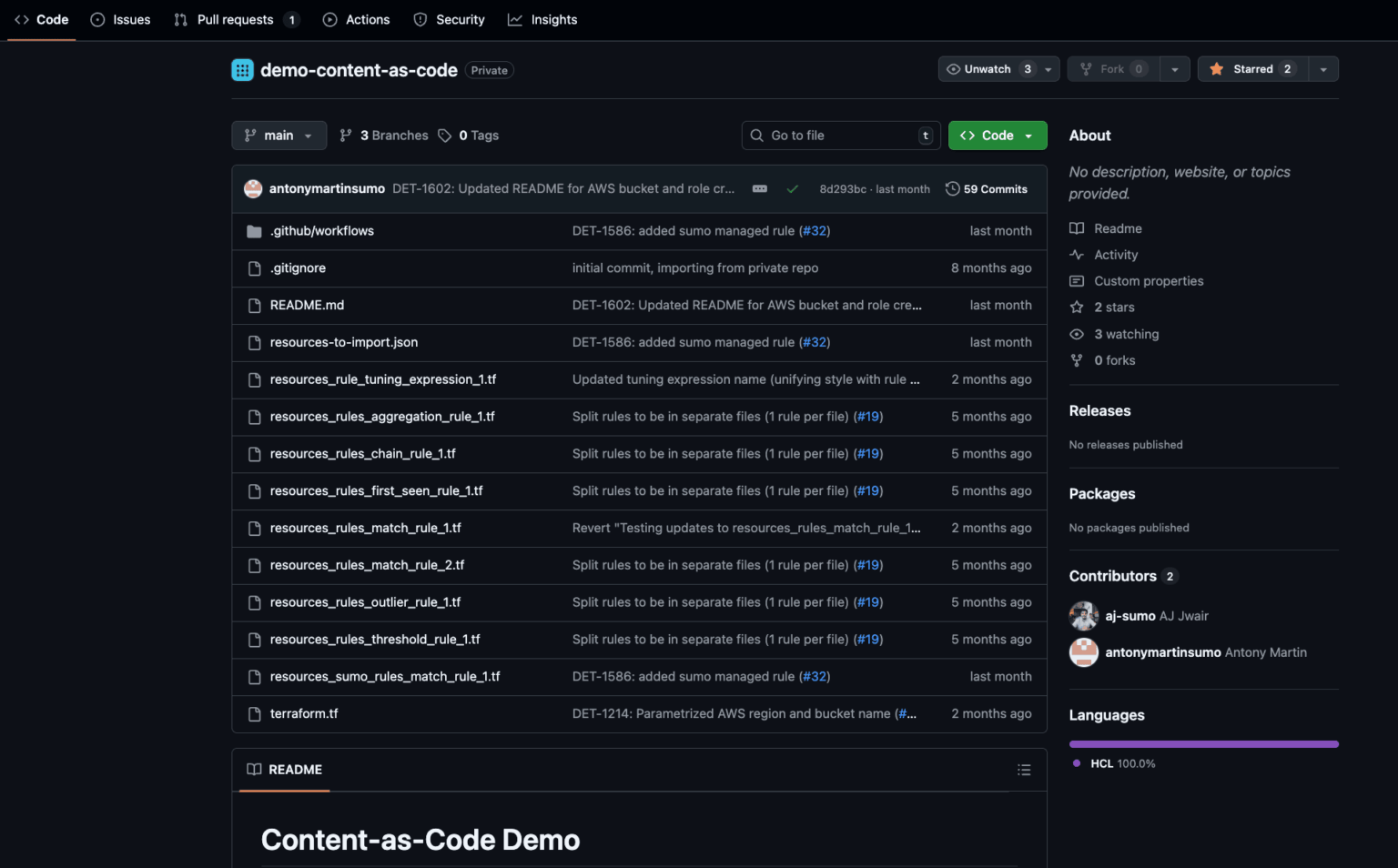 コード検出パイプラインの構築：GitHubでSumo Logic Cloud SIEMルールを管理するためのガイド